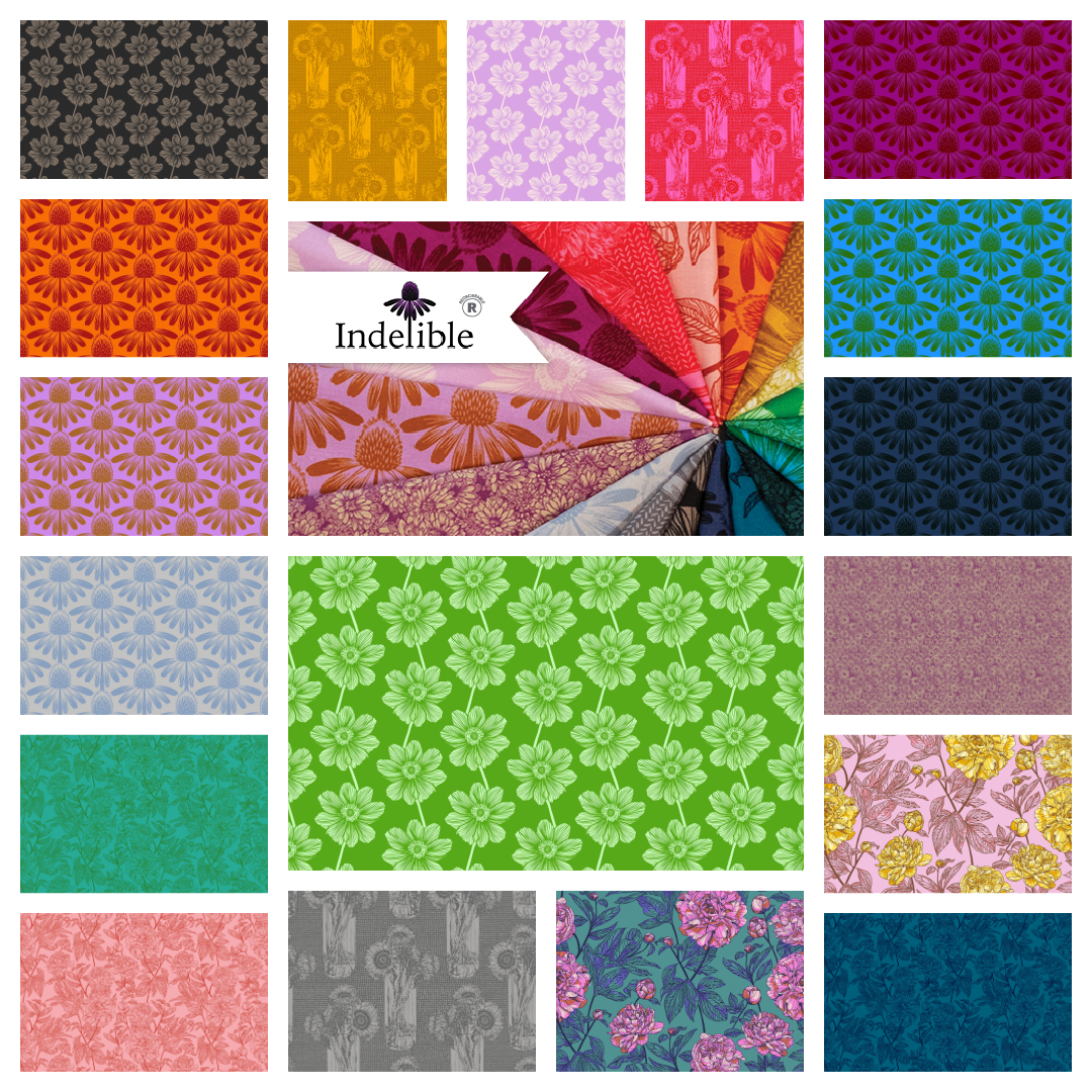 Anna Maria Parry "Indelible" for Northcott Fabrics – Whim So Doodle