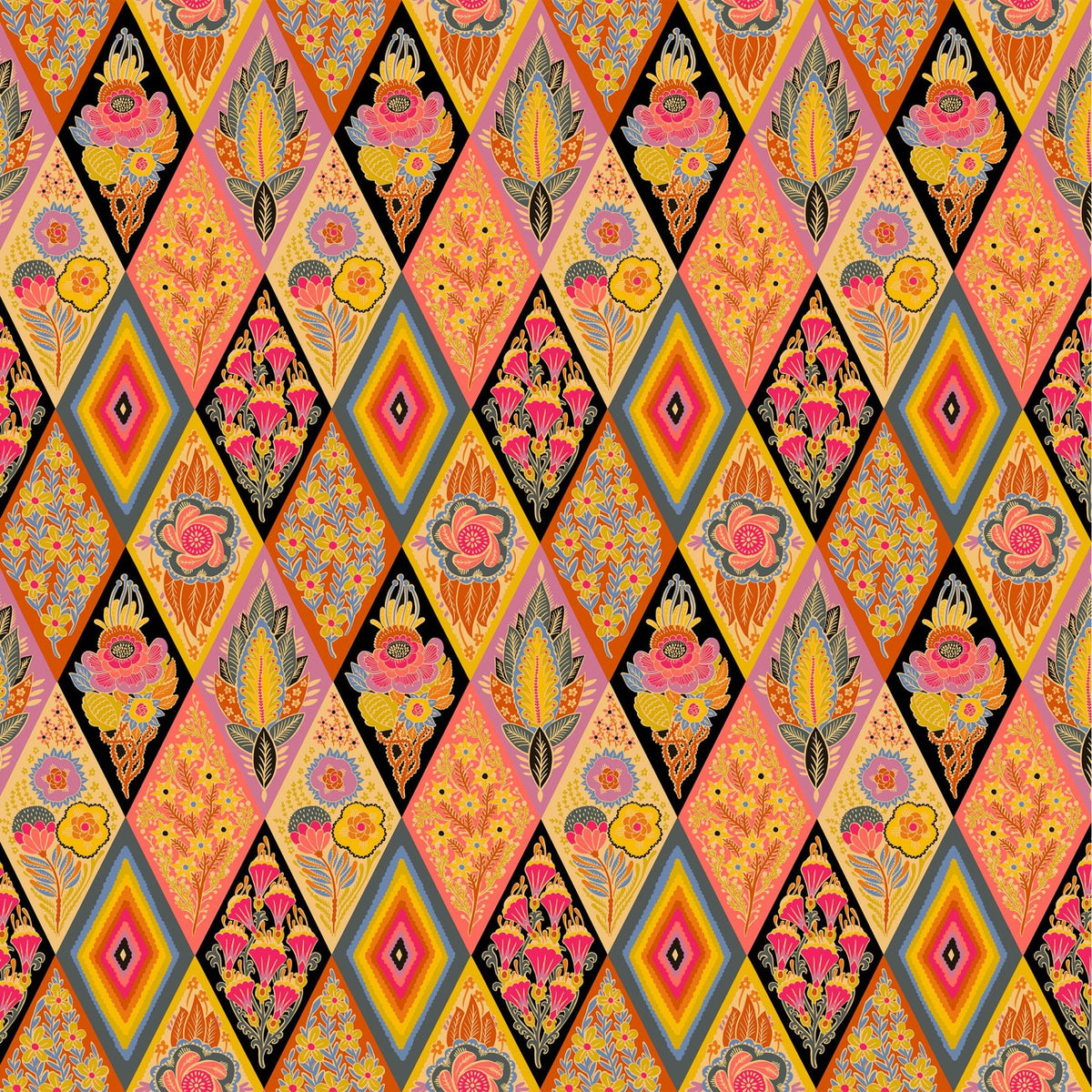 Anna Maria Parry "Shooting Star" - Socialite in Honey - Half Yard – Whim So Doodle