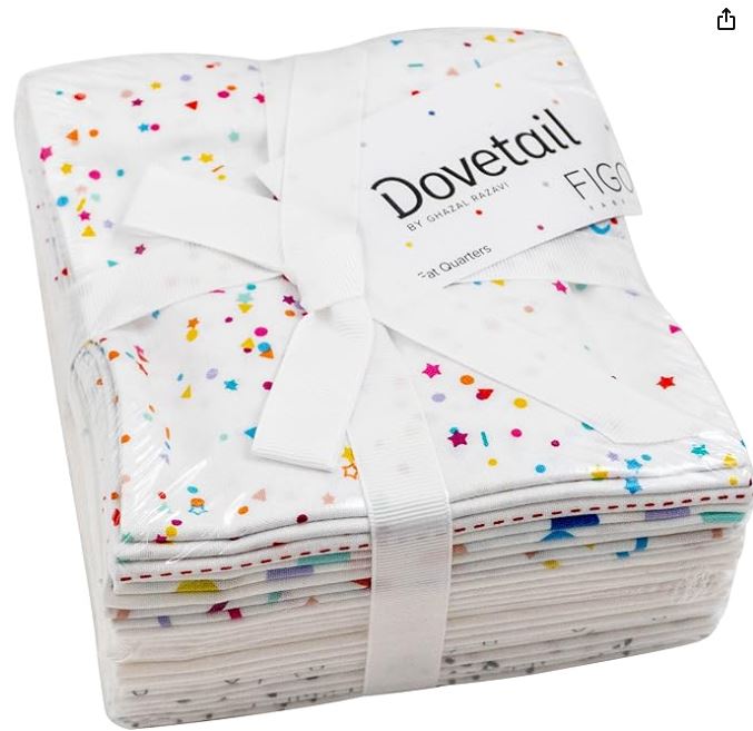 Figo Fabrics - "Dovetail" Fat Quarter Bundle – Whim So Doodle