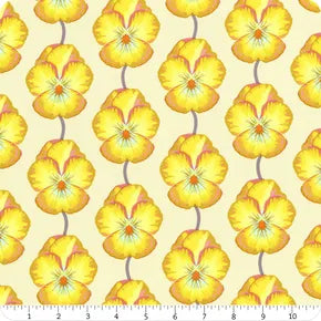 Anna Maria Parry "Iconic" - Pansy in Muted - Half Yard – Whim So Doodle