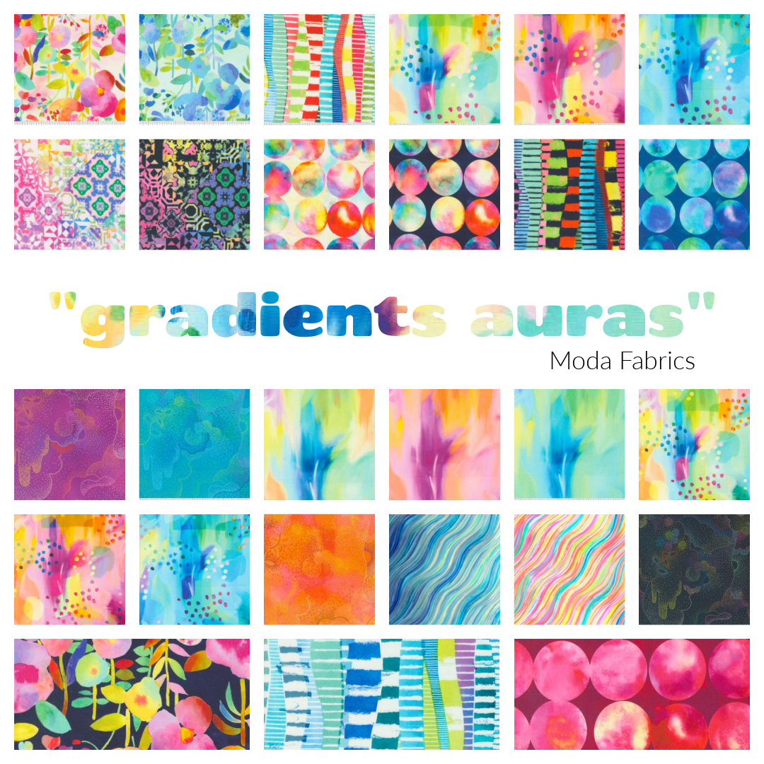 "Gradients Auras" by Moda Fabrics – Whim So Doodle