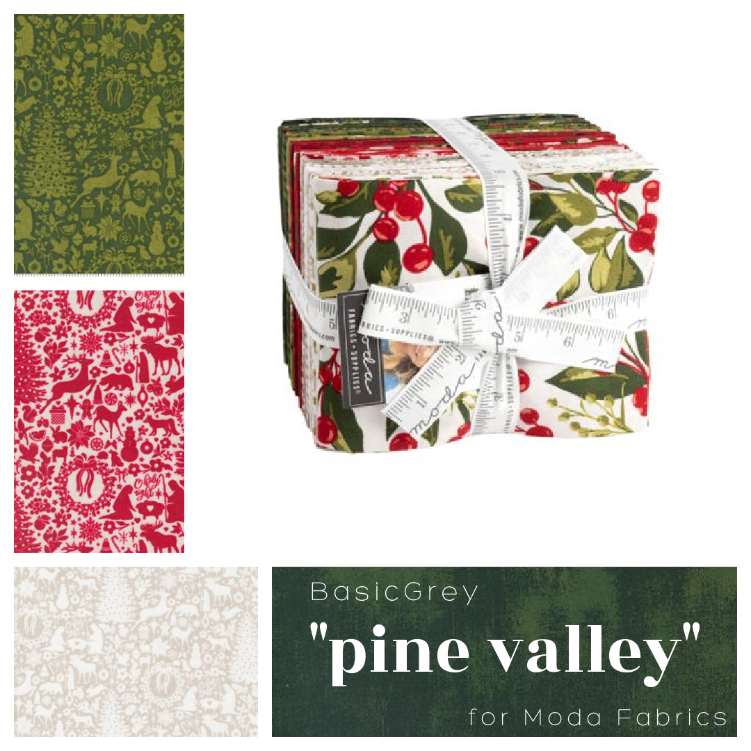 BasicGrey "Pine Valley" for Moda Fabrics – Whim So Doodle