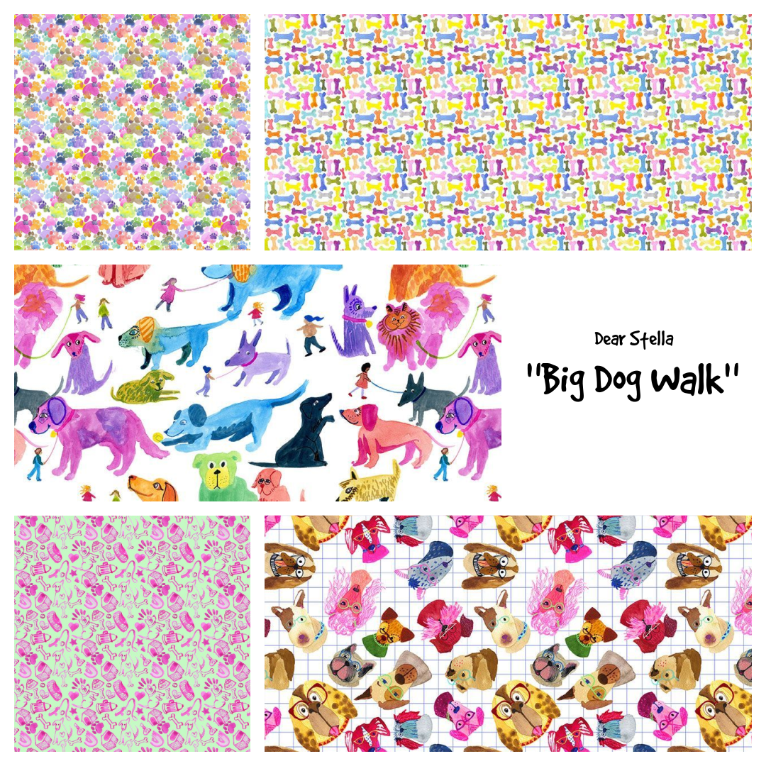 Dear Stella "Big Dog Walk" by Kerstin Stock – Whim So Doodle