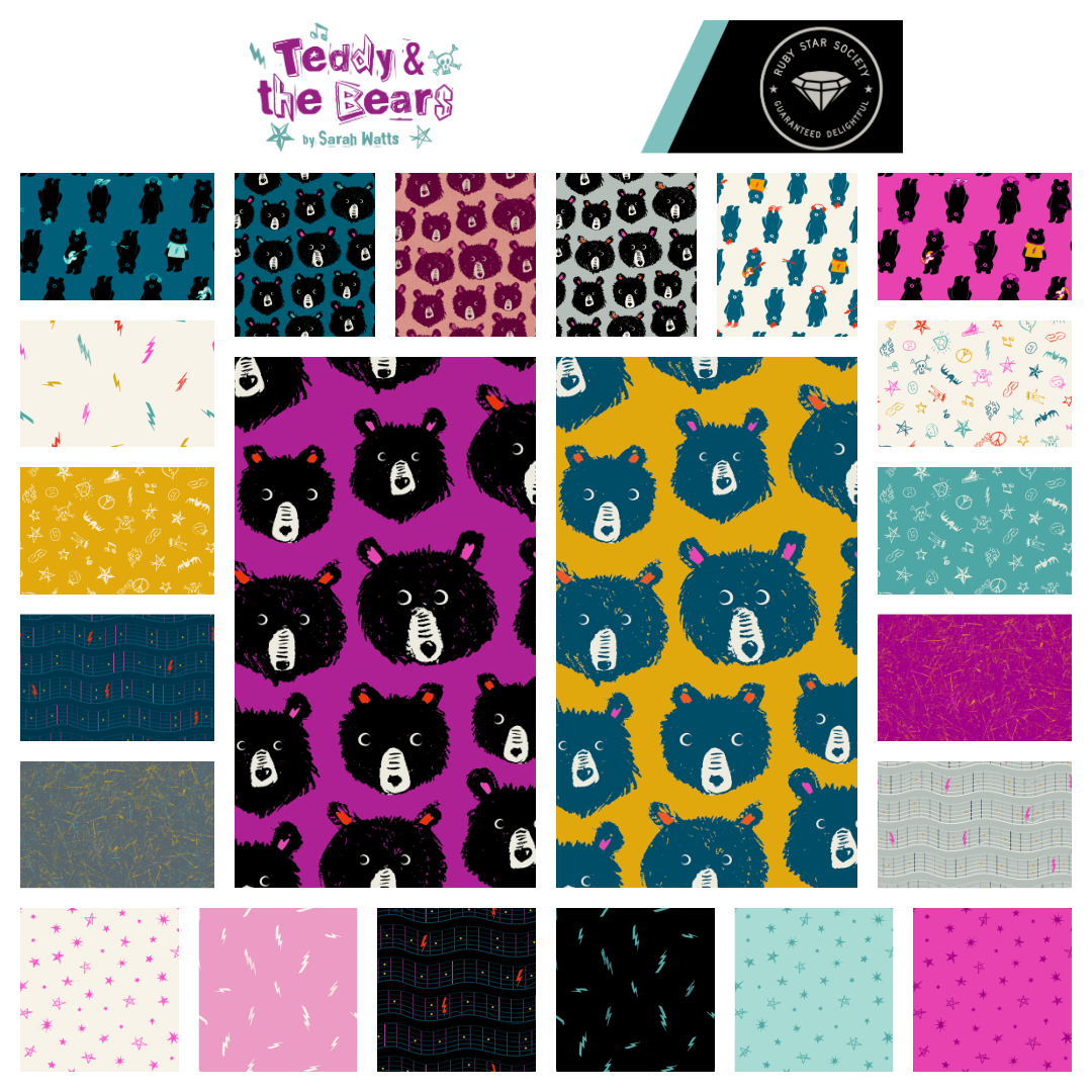 Ruby Star Society "Teddy & the Bears" by Sarah Watts – Whim So Doodle