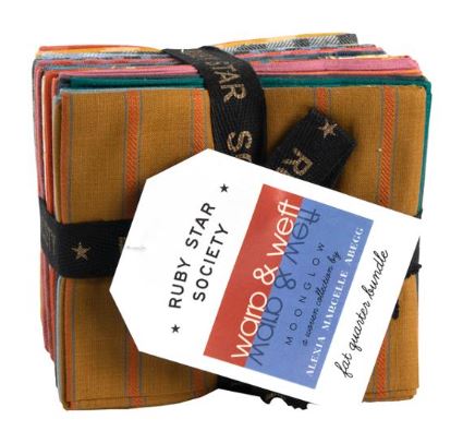 Ruby Star Society Alexia Abegg "Warp Weft Moonglow" Fat Quarter Bundle ...