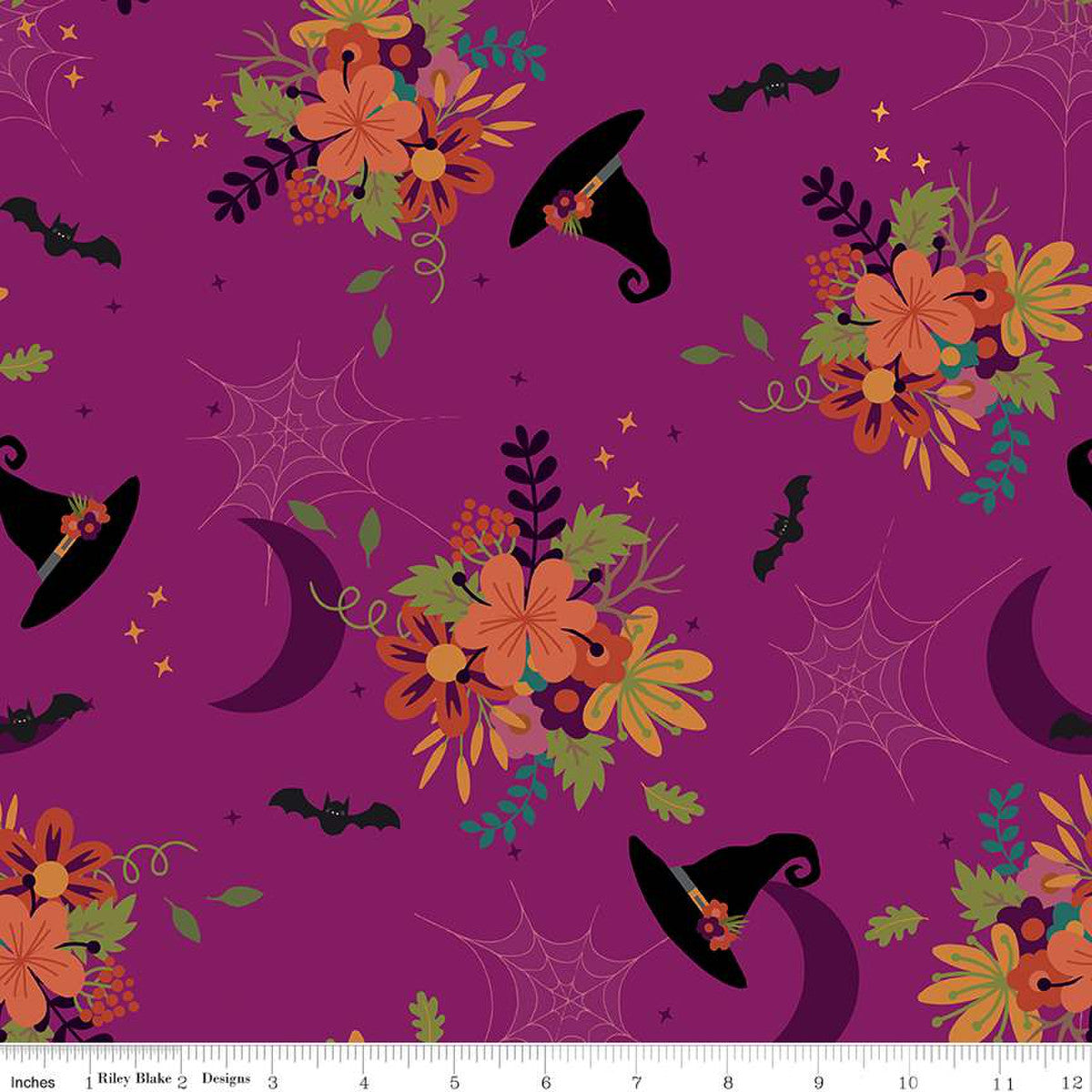 Jennifer Long "Little Witch" - Main in Magenta – Whim So Doodle