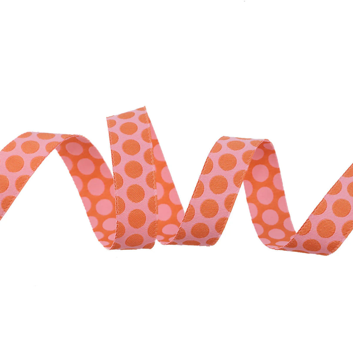 Tula Pink "Roar!" Ribbon - Dinosaur Eggs - Blush - 5/8" Wide – Whim So ...