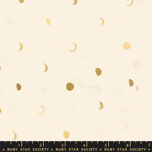 Ruby Star Society "Firefly" Metallic in Buttercream - Half Yard – Whim ...